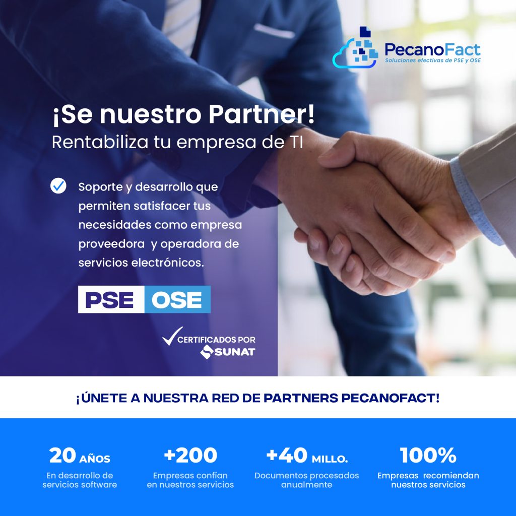 ¡Se nuestro Partner! I OSE y PSE I Sunat